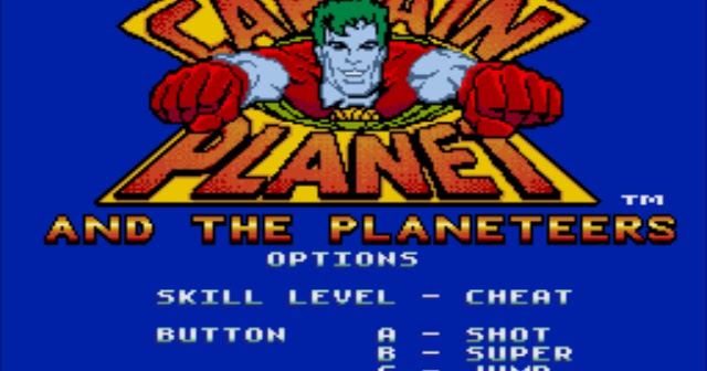 Classic Videogame Hacking: Cheat Mode - Captain Planet and the ...